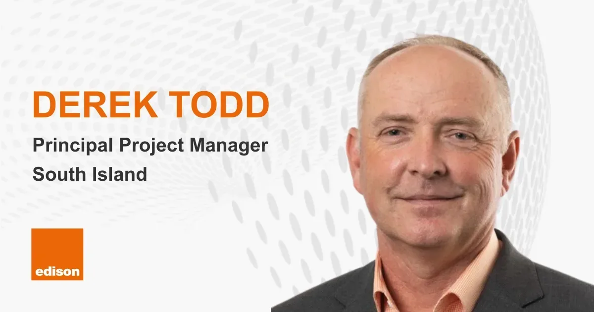 Derek Todd joins Edison, Strengthening Their South Island Presence ...