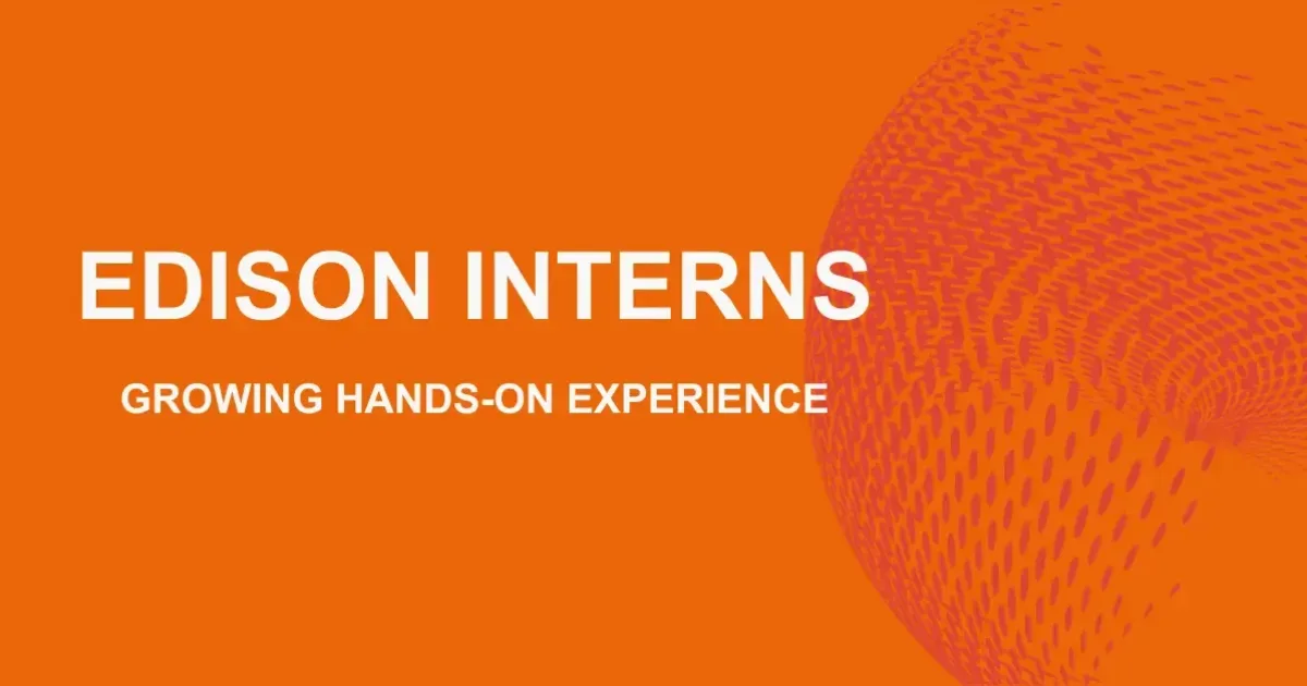 Hands-on work experience expands the skills of electrical engineering interns - Edison ...